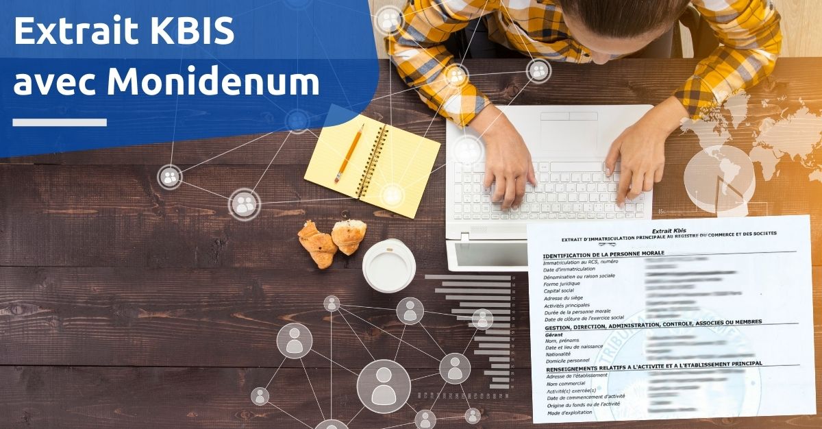 Comment obtenir un extrait KBIS avec Monidenum